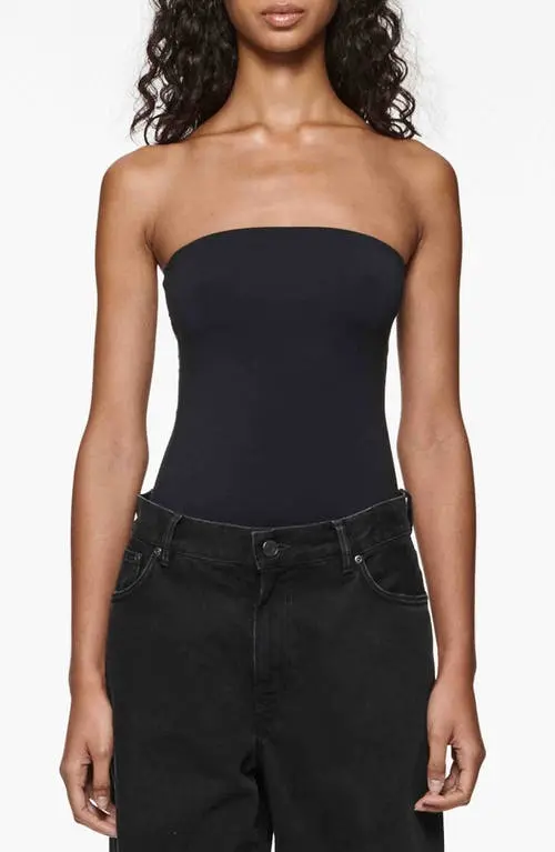 PURPLE BRAND Jersey Strapless Tube Top