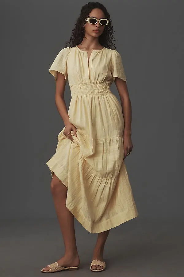 white cotton dresses women Catalina Cotton Dress White (S) main image 0