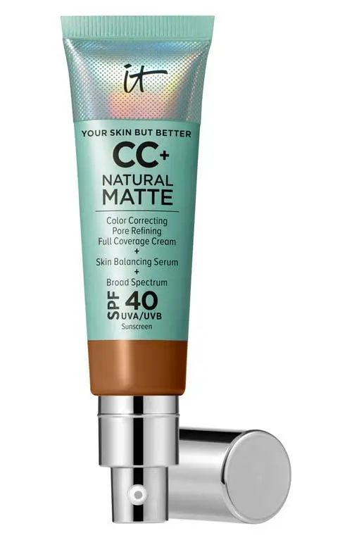 IT COSMETICS Cc+ Natural Matte Color Correcting Full Coverage Cream - Neutral Rich
