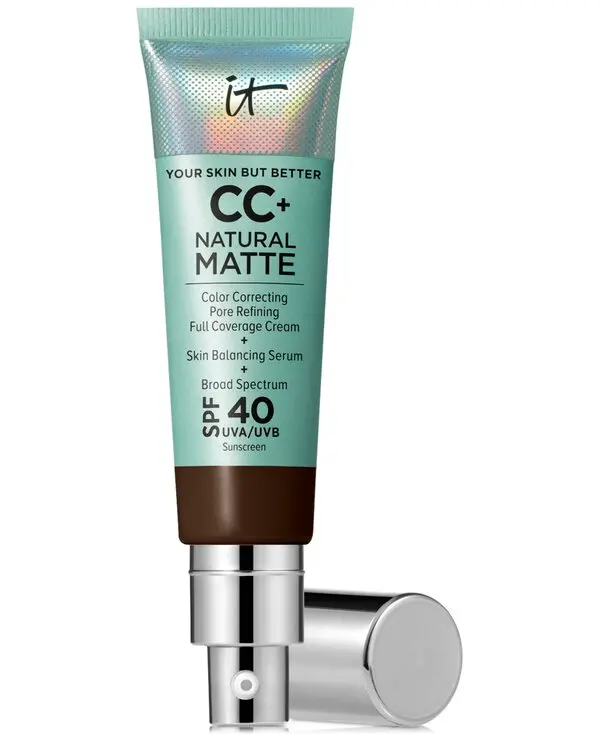 IT COSMETICS Cc+ Cream Matte Foundation Spf 40 - Deep Cool