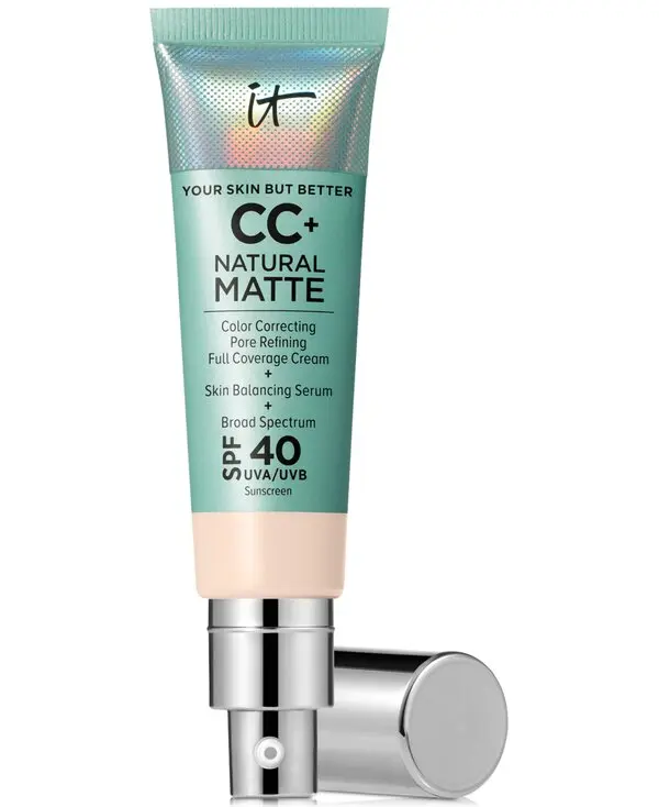 IT COSMETICS Cc+ Cream Matte Foundation Spf 40 - Fair Porcelain