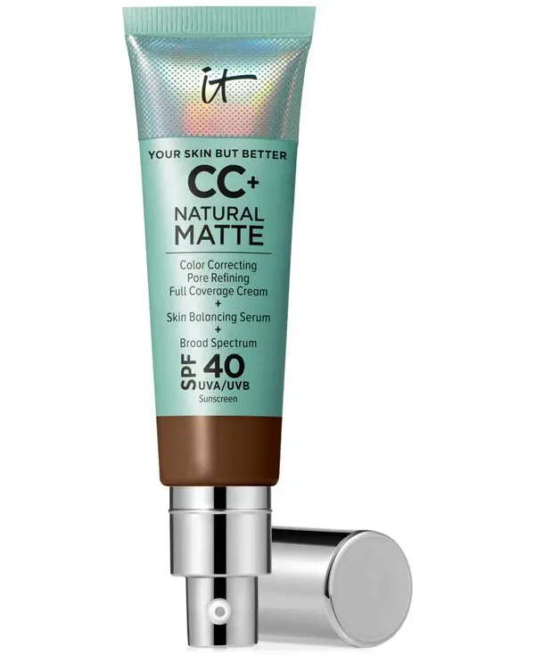 IT COSMETICS Cc+ Cream Matte Foundation Spf 40 - Neutral Deep