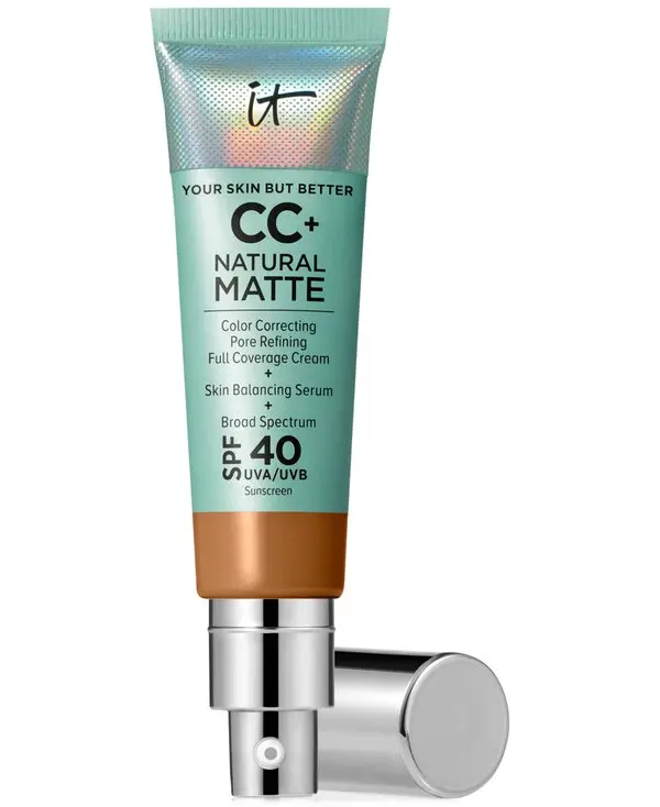 IT COSMETICS Cc+ Cream Matte Foundation Spf 40 - Rich Honey