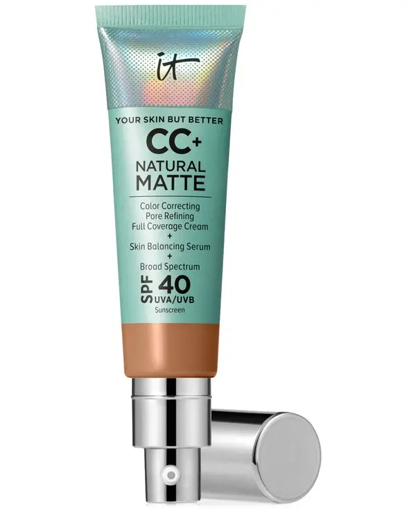 IT COSMETICS Cc+ Cream Matte Foundation Spf 40 - Tan Rich