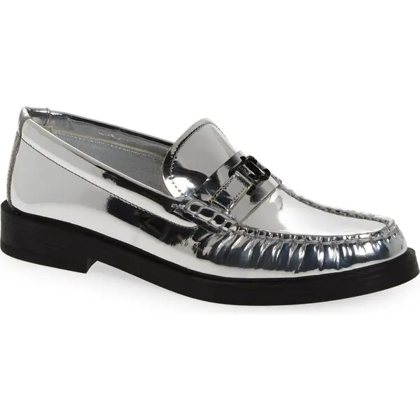 JIMMY CHOO Addie Jc Metallic Loafer