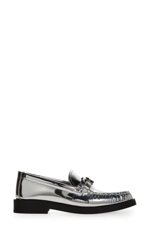JIMMY CHOO Addie Jc Metallic Loafer