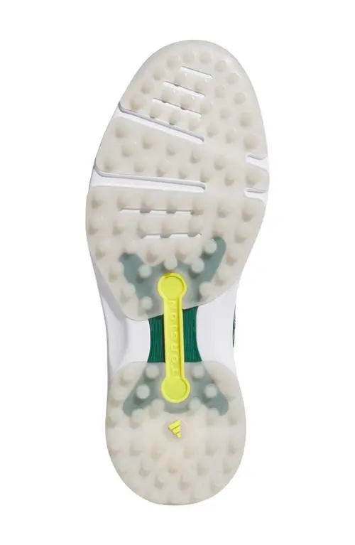 Adidas Z-traxion Spikeless Golf Shoe - White/ Green/ Yellow