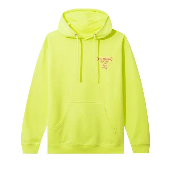 ANTI SOCIAL SOCIAL CLUB Over Thinking 21 Hoodie - Green
