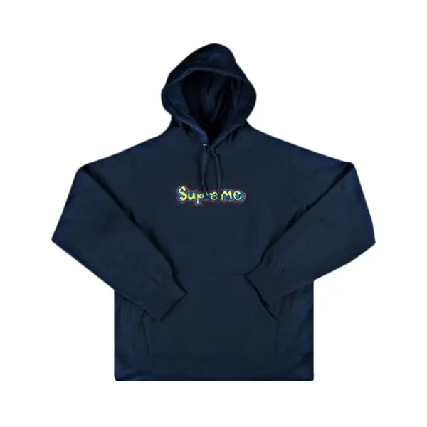 Supreme Gonz Logo Hooded Sweatshirt - Blue