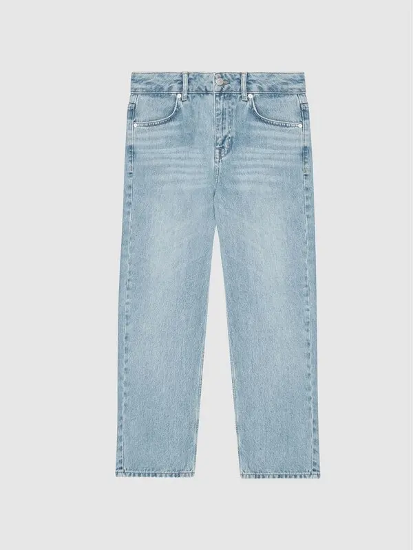 REISS Elle High-rise Straight-leg Jeans
