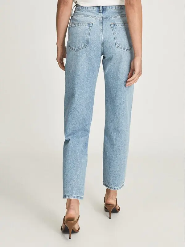 REISS Elle High-rise Straight-leg Jeans