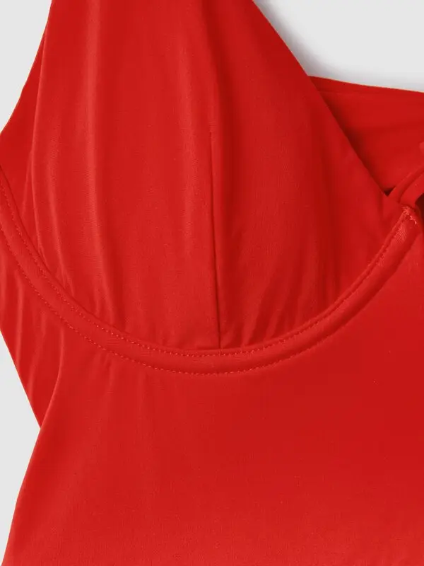 REISS Underwire Tie Back Swimsuit