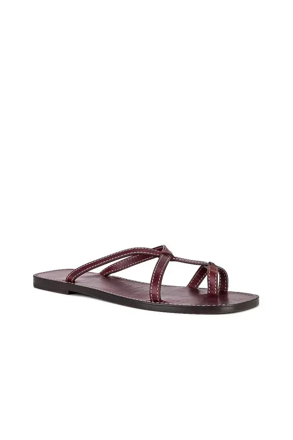 THE ROW Link Sandal In Brown
