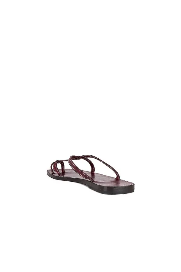 THE ROW Link Sandal In Brown