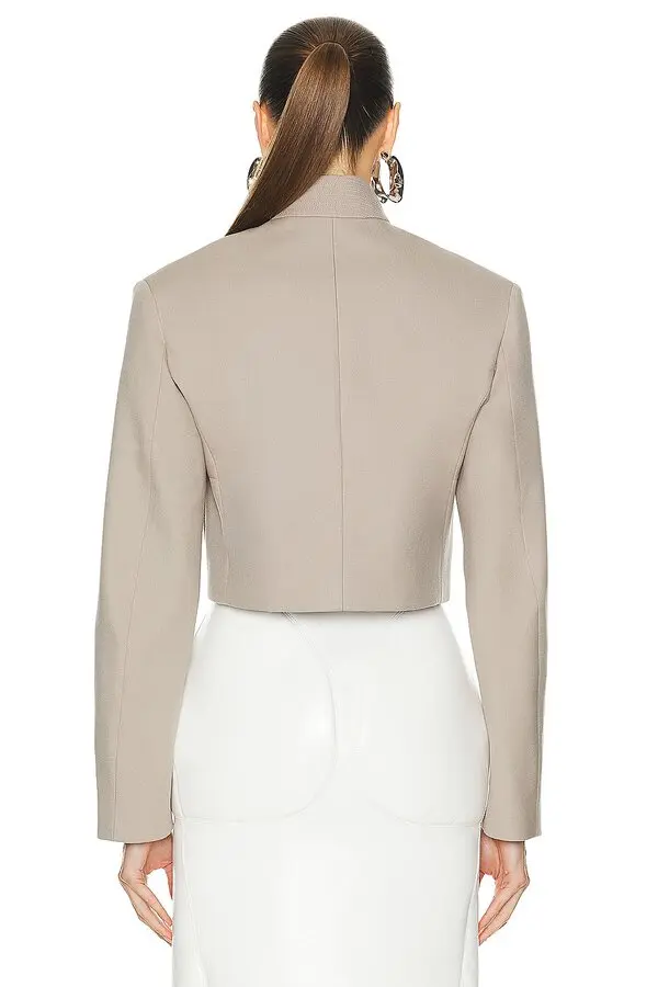 Alaïa Short Jacket - Sable