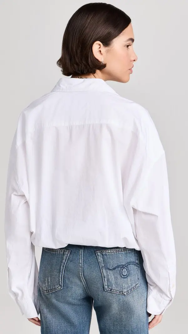 R13 Crossover Bubble Shirt