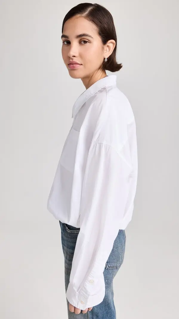 R13 Crossover Bubble Shirt