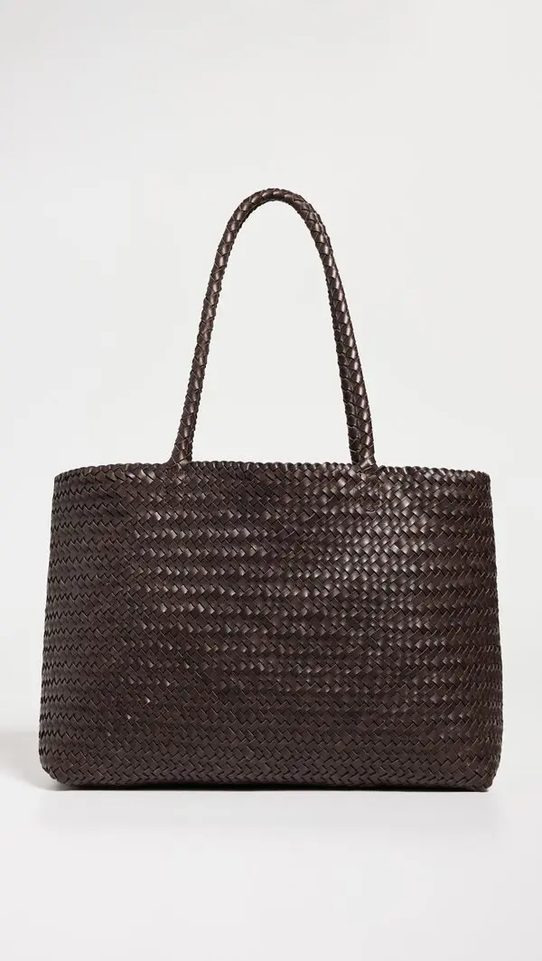 Madewell Woven Tote - Coffee Bean
