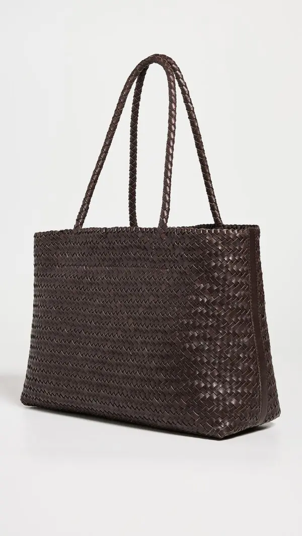 Madewell Woven Tote - Coffee Bean