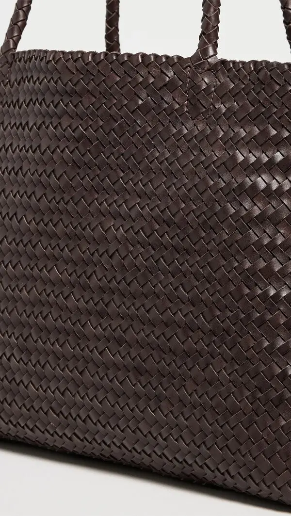 Madewell Woven Tote - Coffee Bean