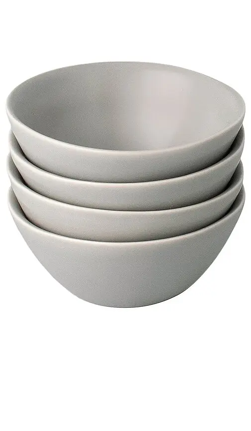 FABLE The Little Bowls Set Of 4 In Light Grey - Dove Grey