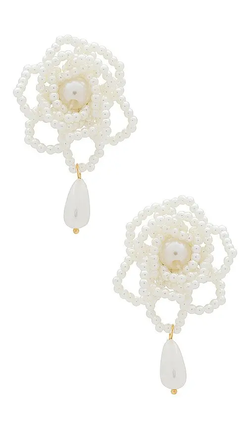 CASA CLARA Liv Earrings - Pearl