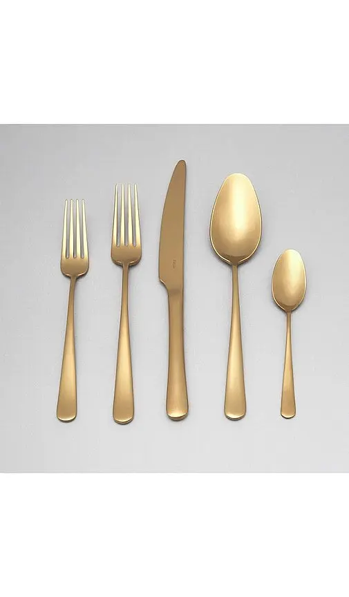 FABLE Flatware Set In Metallic Gold