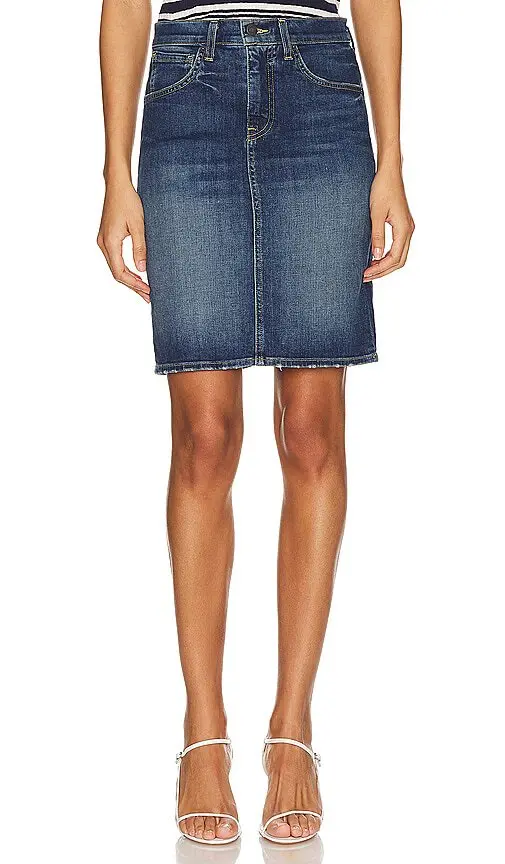 NILI LOTAN Micah Denim Skirt
