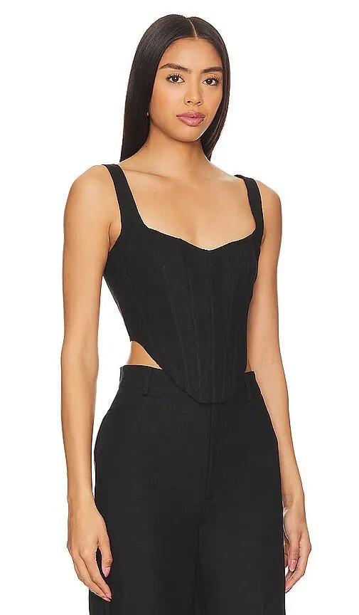 Bardot Linen Corset