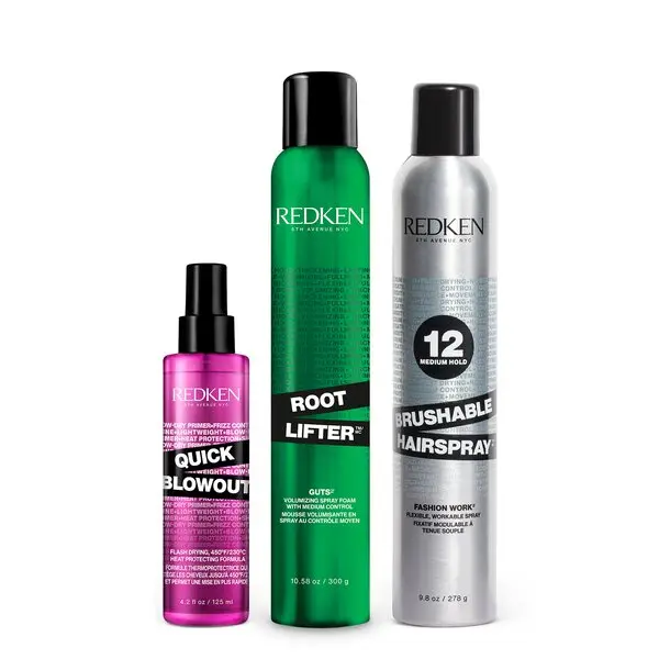 REDKEN Signature Blowout Set: Products For The Perfect Blowout - One-color