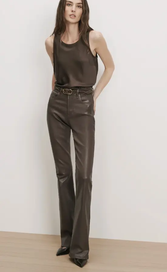 Veronica Beard Beverly Skinny-flare Jean - Espresso