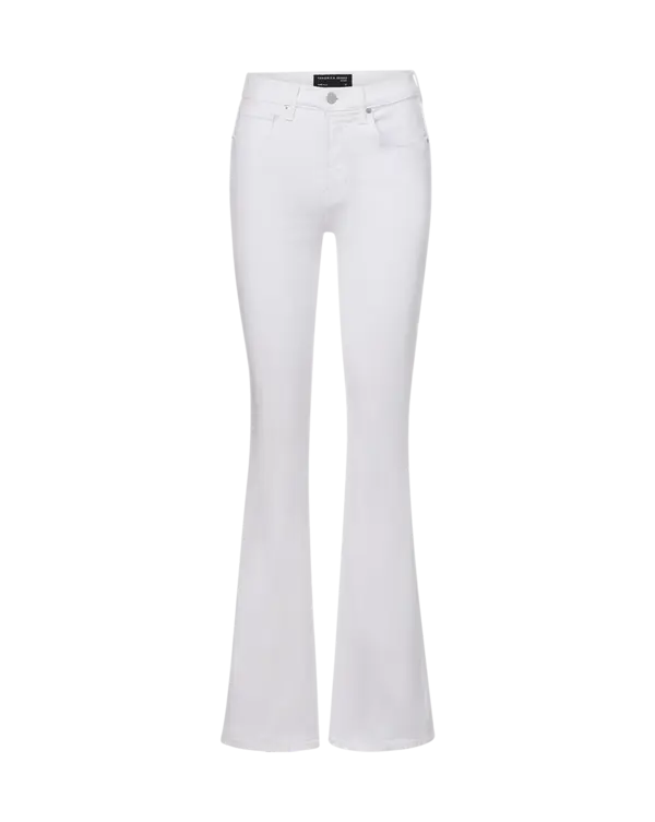 Veronica Beard Beverly Skinny-flare Jean - White