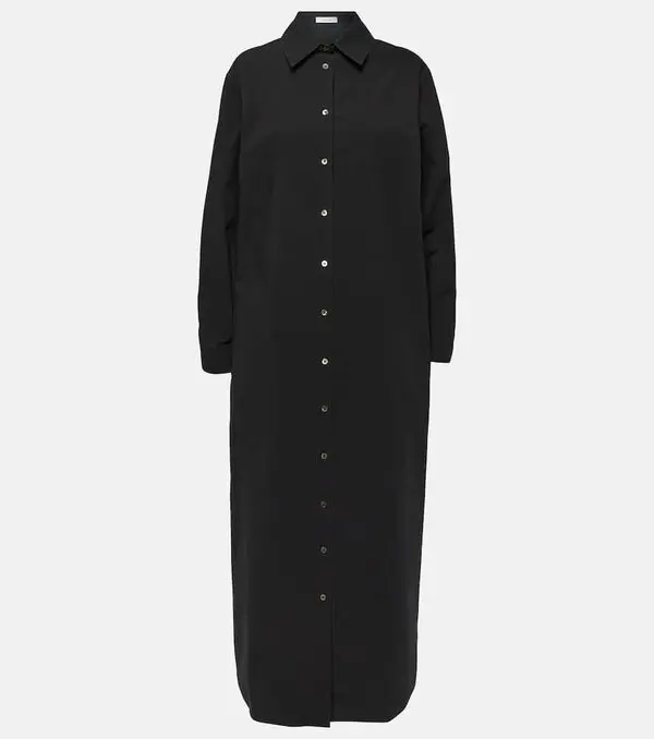 THE ROW Izumi Oversized Shirt Dress