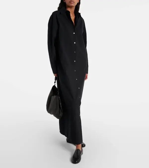 THE ROW Izumi Oversized Shirt Dress