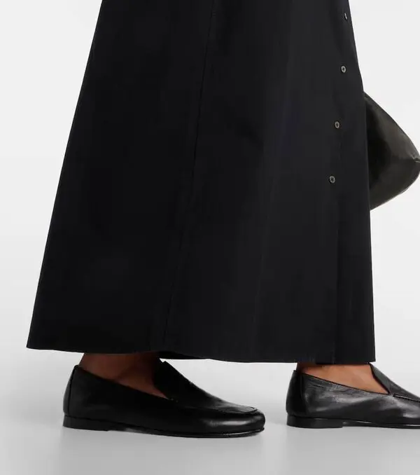 THE ROW Izumi Oversized Shirt Dress