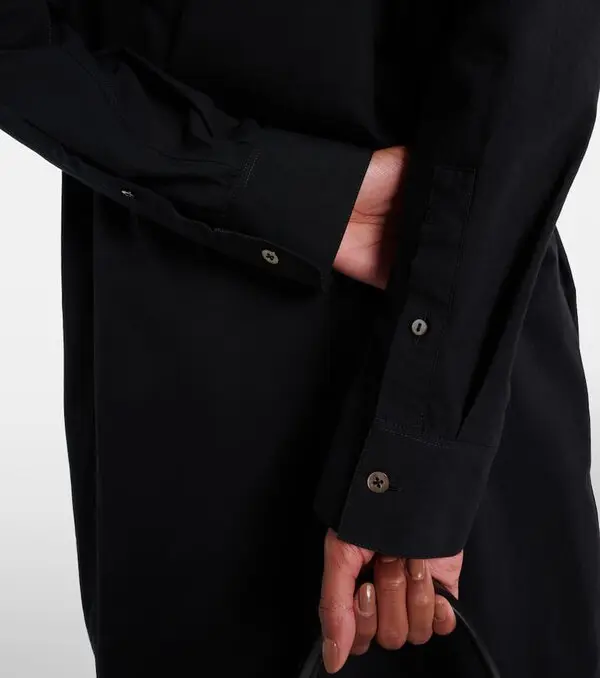 THE ROW Izumi Oversized Shirt Dress