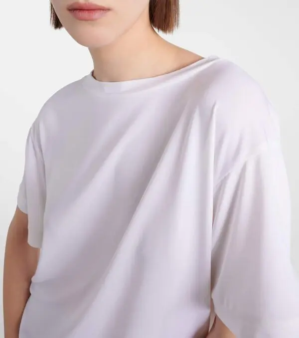 Max Mara Lauto Jersey T-shirt - White