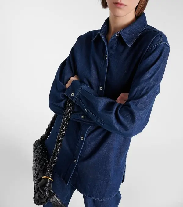 Tove Navie Denim Shirt