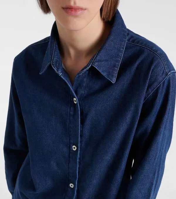 Tove Navie Denim Shirt