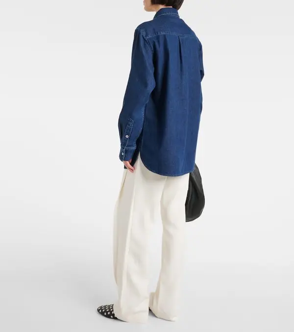 Tove Navie Denim Shirt