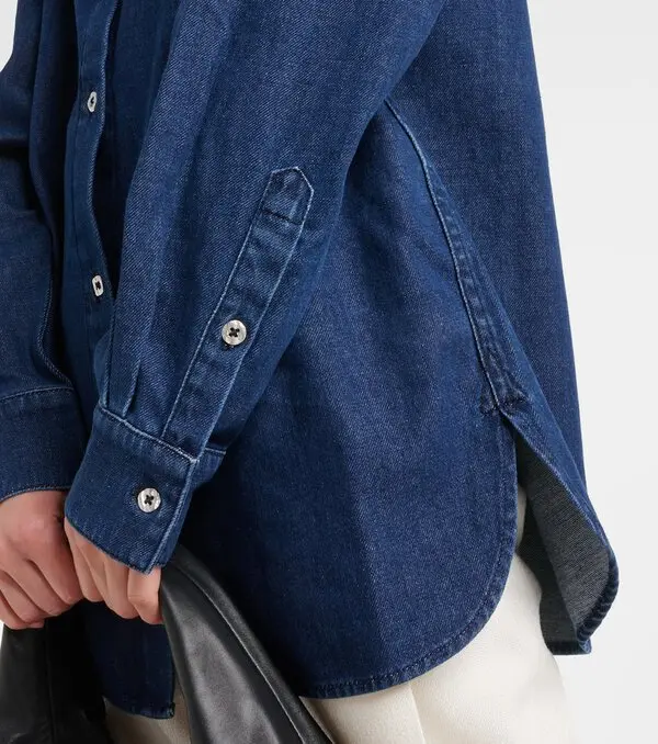 Tove Navie Denim Shirt