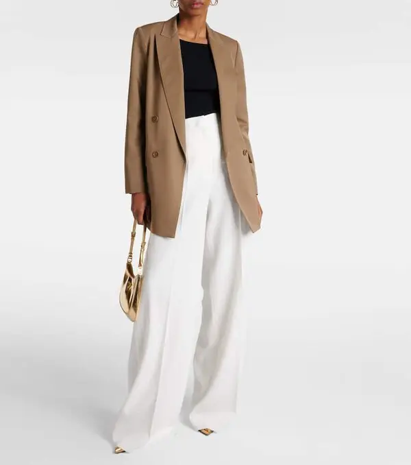 Max Mara Ercole Straight Pants - White