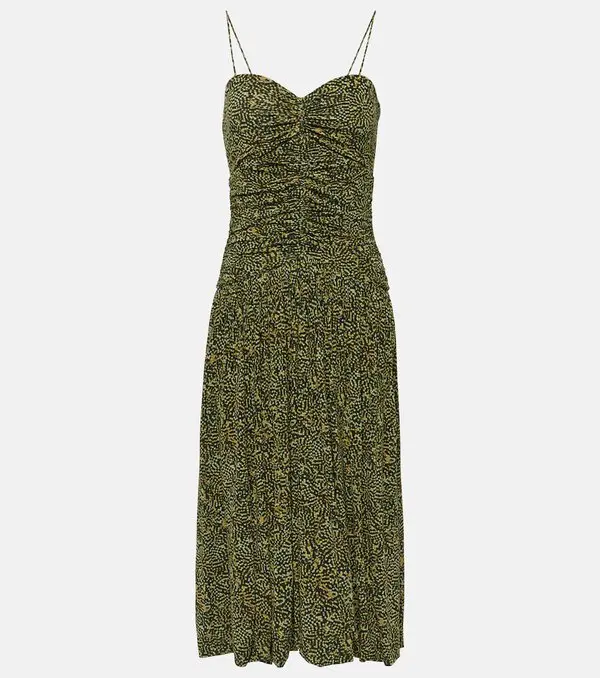 Isabel Marant Étoile Elisabeth Printed Midi Dress - Multicoloured