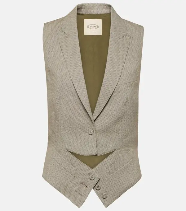 TOD'S Cutout Vest