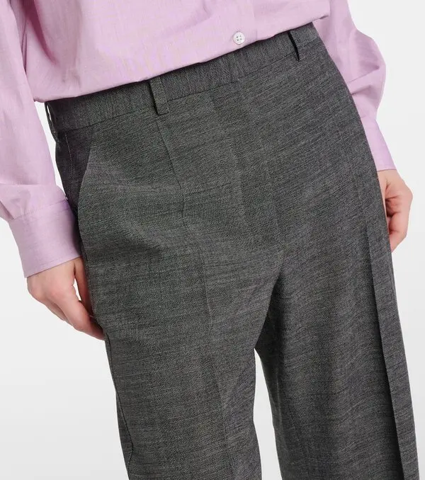 THE ROW Gandal Virgin Wool Twill Pants