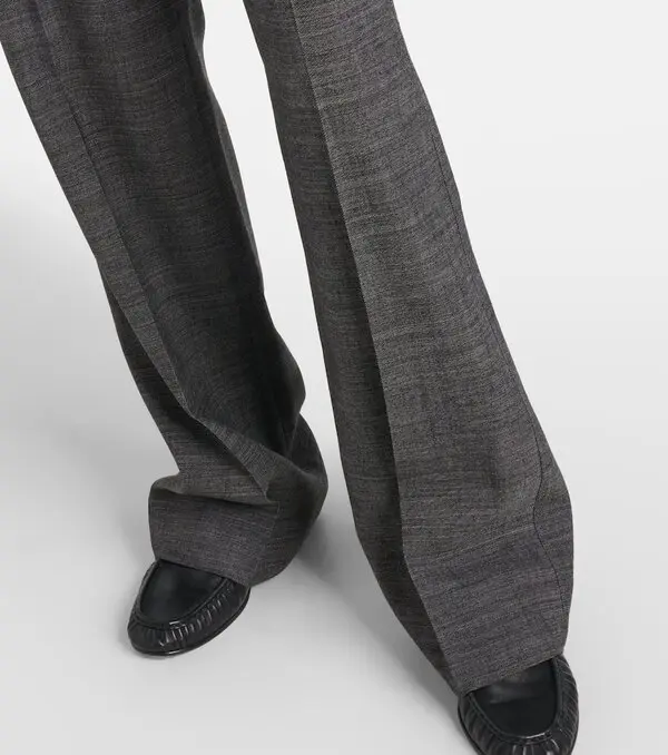 THE ROW Gandal Virgin Wool Twill Pants