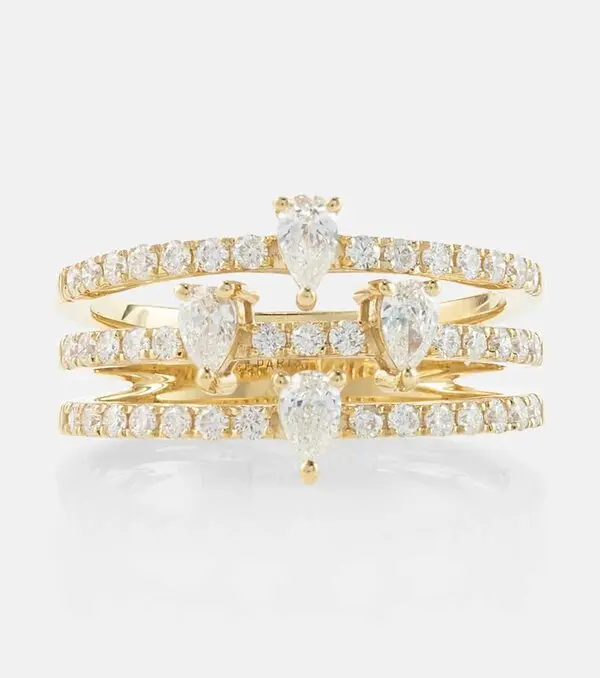 PERSEE Persée Héra 18kt Diamond Ring - Gold