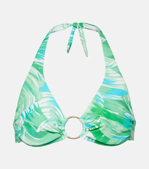 Melissa Odabash Brussels Bikini Top - Green