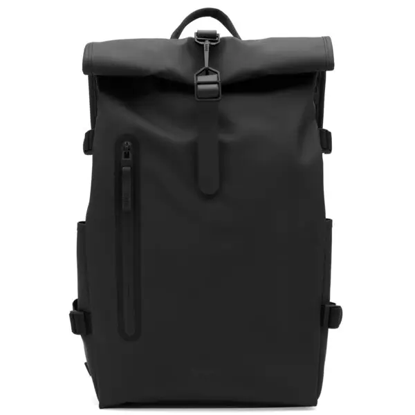 Rains Rolltop Rucksack Large - Black