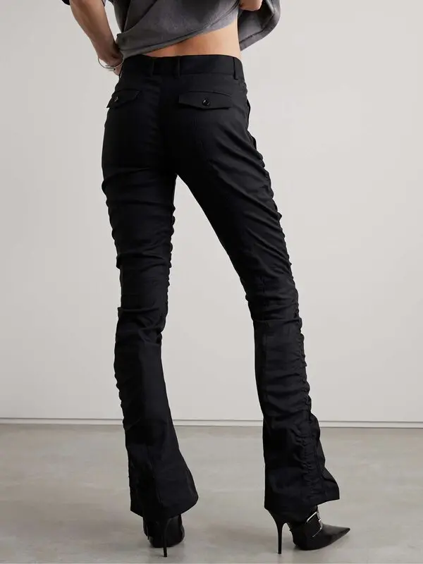 Acne Studios Gathered Flared Pants